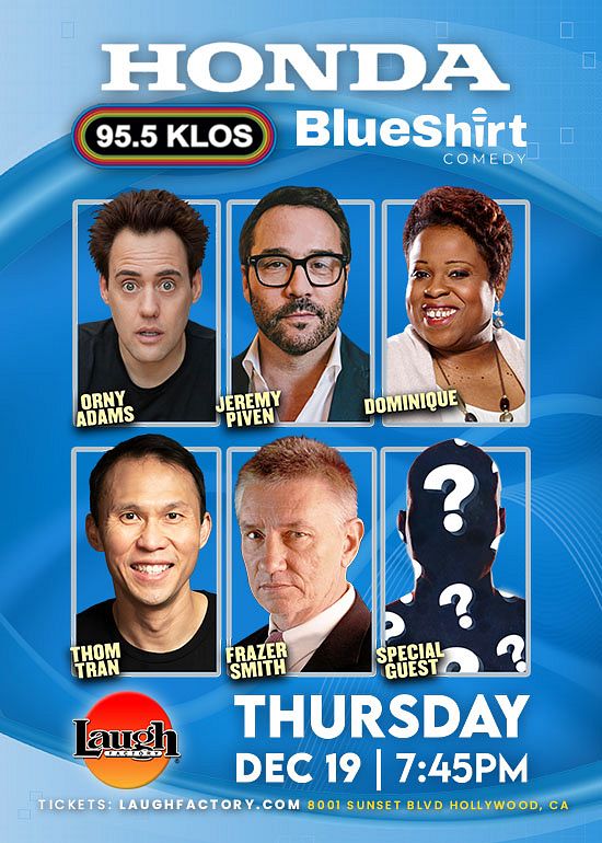 KLOS Radio & Honda Show Tickets at Laugh Factory Hollywood in Los ...