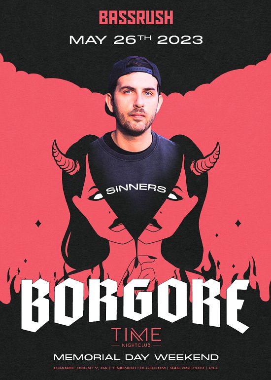 Borgore Tickets at TIME Nightclub in Costa Mesa by Time Nightclub | Tixr