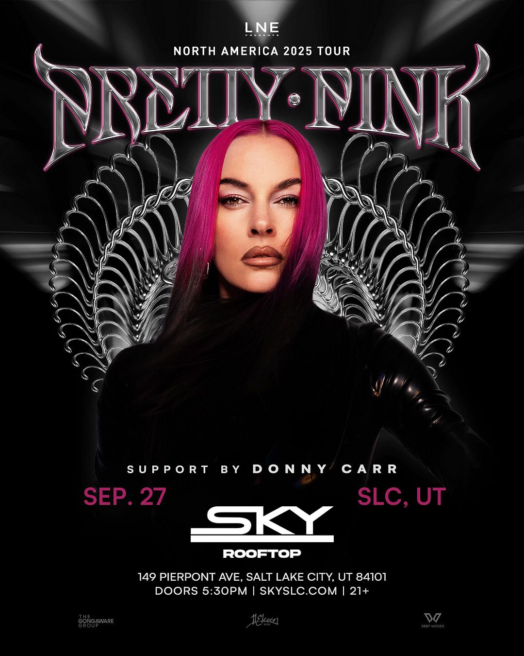 PRETTY PINK on SKY ROOFTOP Tickets at Sky SLC in Salt Lake City by SKY SLC | Tixr