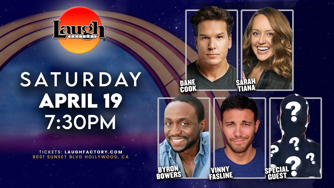 Saturday All-Star Tickets at Laugh Factory Hollywood in Los Angeles by Laugh Factory Hollywood ...