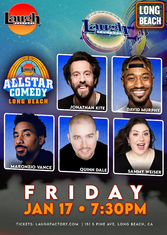 All Star Comedy Tickets at Laugh Factory Long Beach in Long Beach by ...