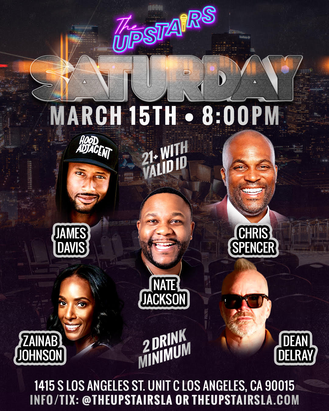 Comedy Showcase Tickets at The Upstairs in Los Angeles by THE UPSTAIRS ...