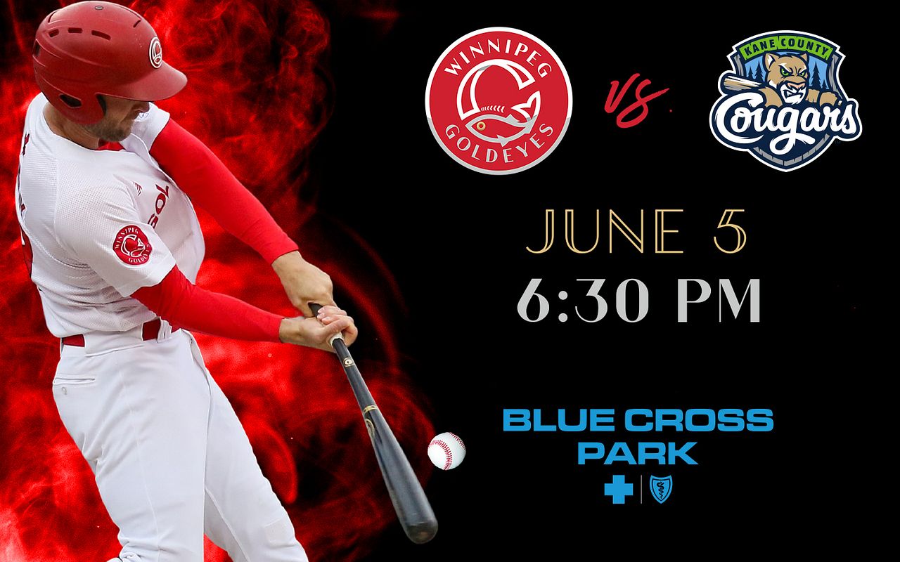 June 5 - vs Kane County Cougars Tickets at Blue Cross Park in Winnipeg ...