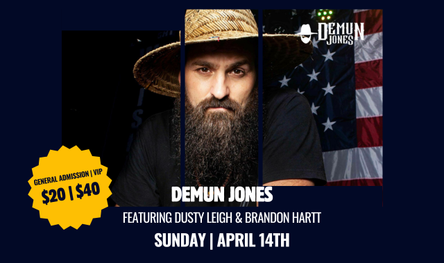 Demun Jones Tickets at Backseat Events in Winchester by Backseat | Tixr