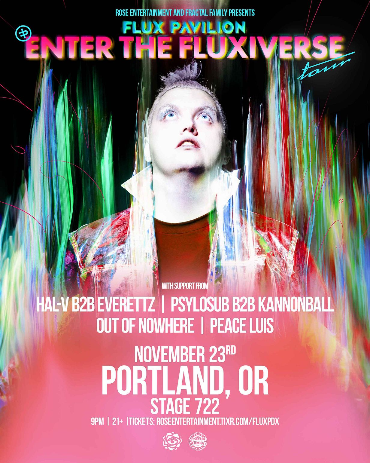 Flux Pavilion - Enter The Fluxiverse Tour Tickets at Stage 722 in ...
