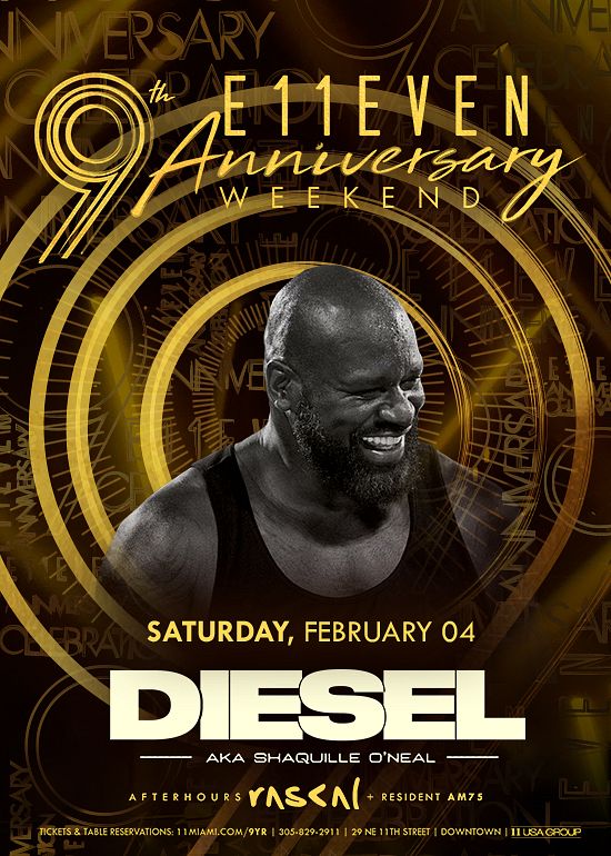 DIESEL Tickets at E11EVEN Miami in Miami by 11 Miami | Tixr