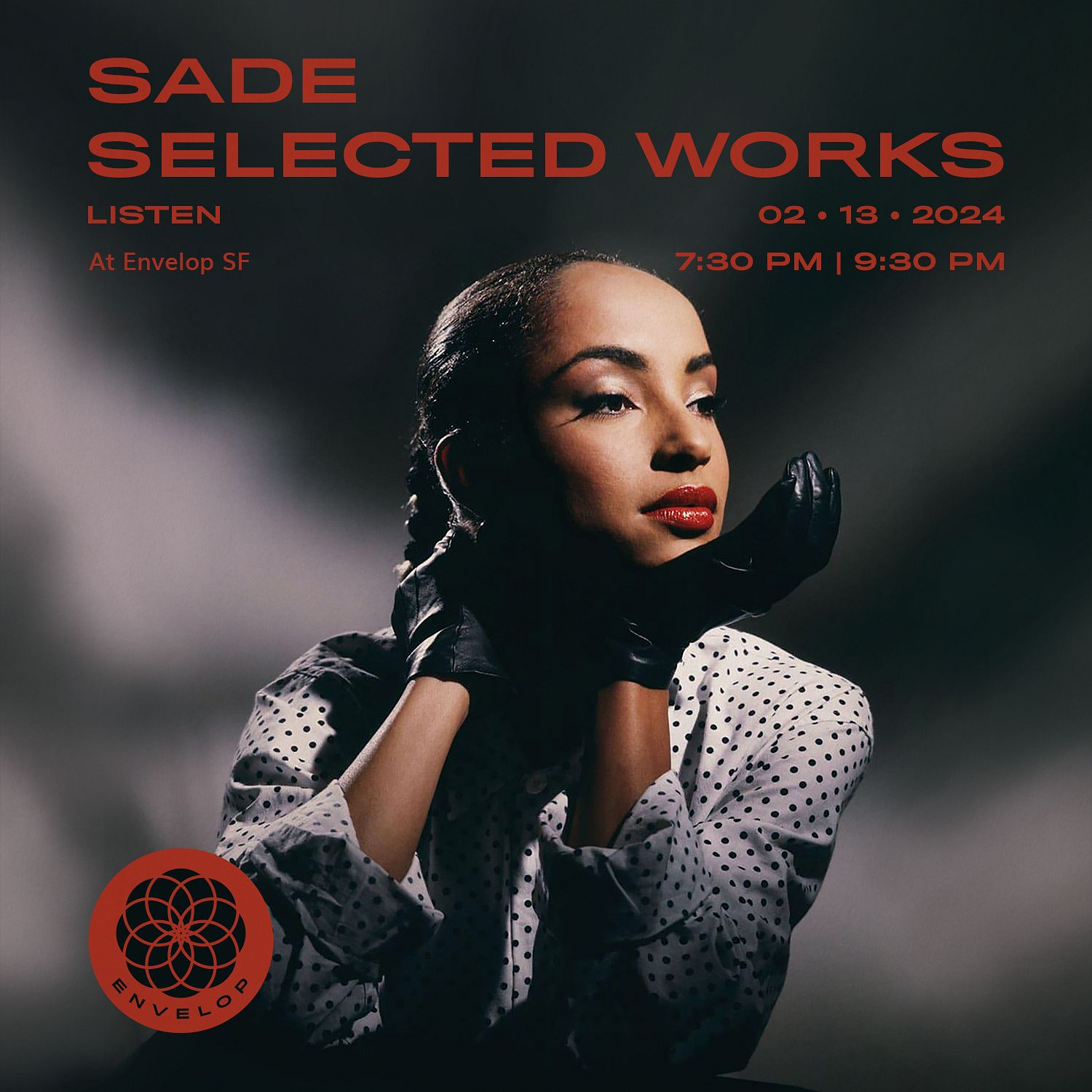 Envelop SF - Sade - Selected Works : LISTEN Tickets at The Midway in ...