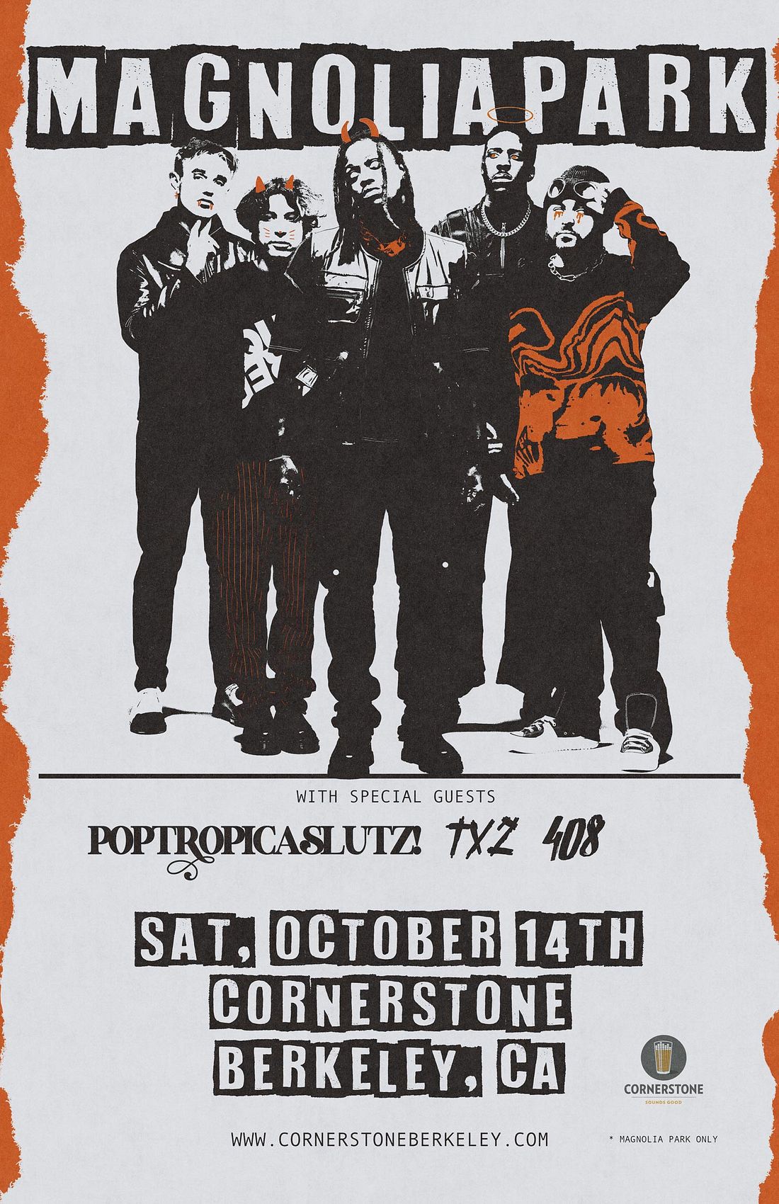 Magnolia Park Tickets at Cornerstone in Berkeley by Cornerstone ...