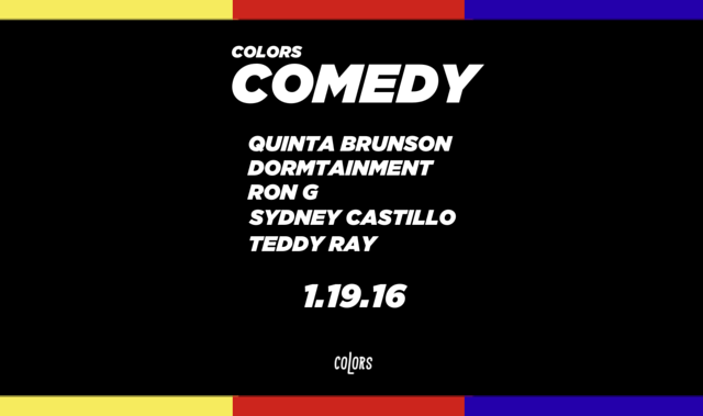 COLORS COMEDY Tickets at Club Los Globos in Los Angeles by COLORS | Tixr