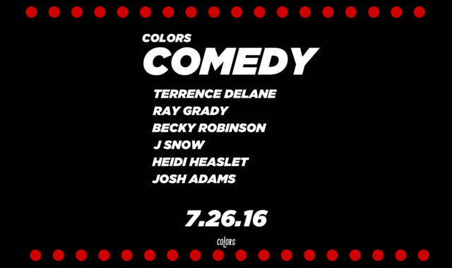 COLORS COMEDY Tickets at Club Los Globos in Los Angeles by COLORS | Tixr