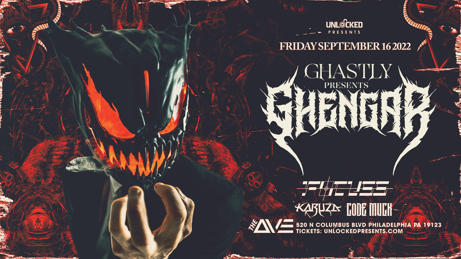Ghastly Presents Ghengar Tickets at The Ave Live in Philadelphia by ...