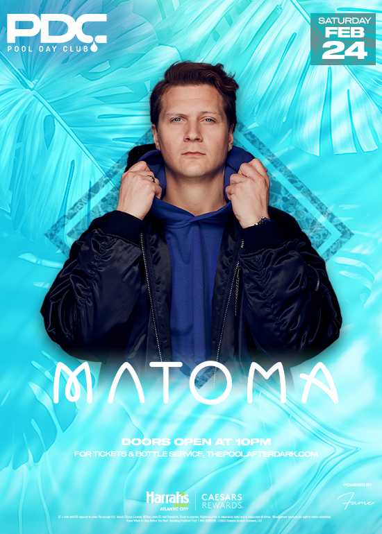 MATOMA at The Pool Day Club Tickets at The Pool at Harrah's Resort ...