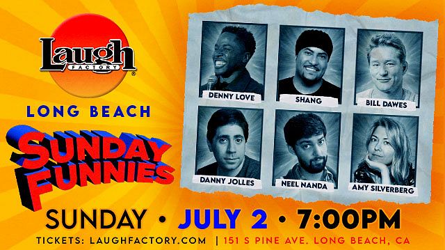 Sunday Funnies Tickets at Laugh Factory Long Beach in Long Beach by ...