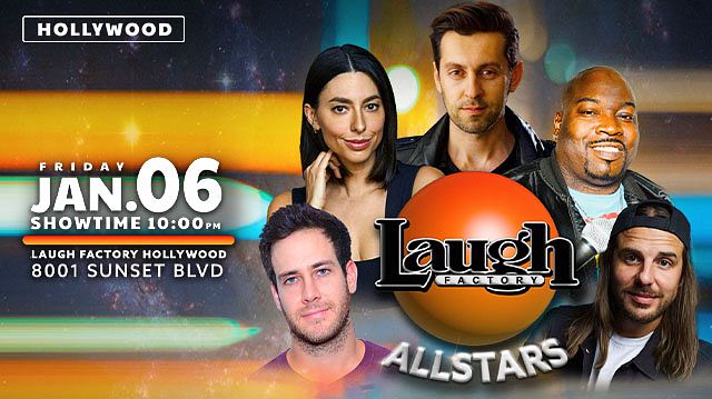Laugh Factory All Stars!! Tickets at Laugh Factory Hollywood in Los ...