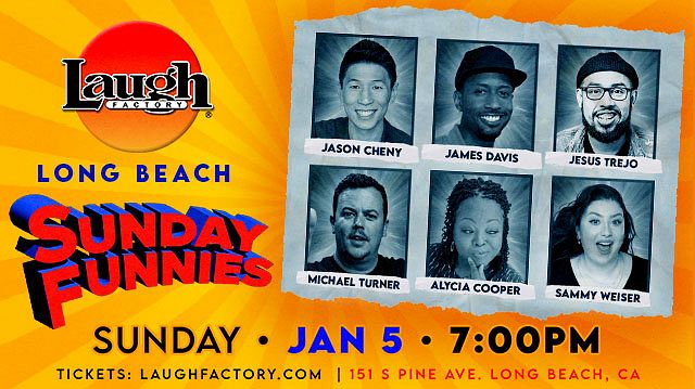 Sunday Funnies Tickets at Laugh Factory Long Beach in Long Beach by ...