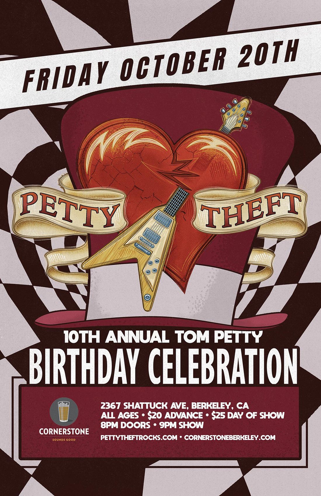 Petty Theft Tickets at Cornerstone in Berkeley by Cornerstone Berkeley ...