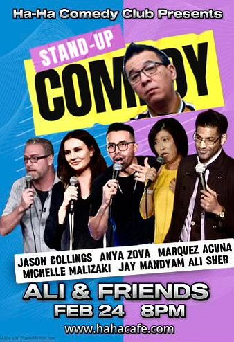 ALI and FRIENDS Tickets at Ha Ha Comedy Club in Los Angeles by Haha Comedy Club | Tixr
