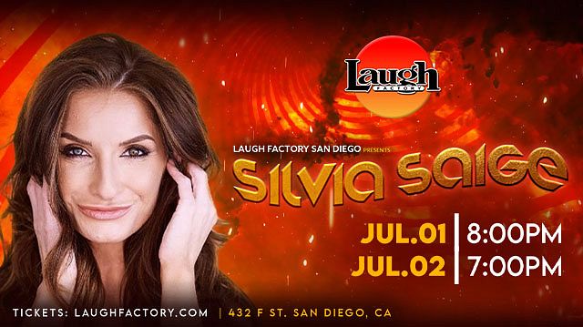 Silvia Saige Live Tickets at Laugh Factory San Diego in San Diego by ...