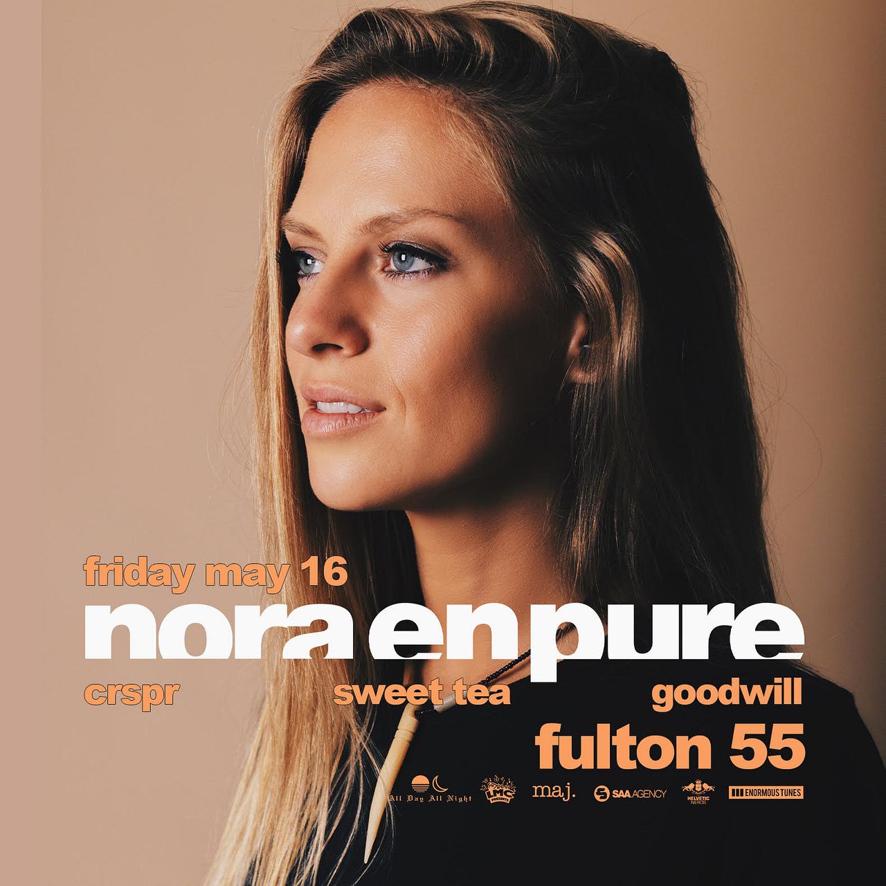 Nora En Pure at Fulton 55 Tickets at Fulton 55 in Fresno by All Day All Night | Tixr