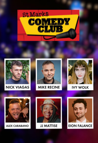 Ivy Wolk, Mike Recine, JJ Mattise, & More! Tickets at St. Marks Comedy ...