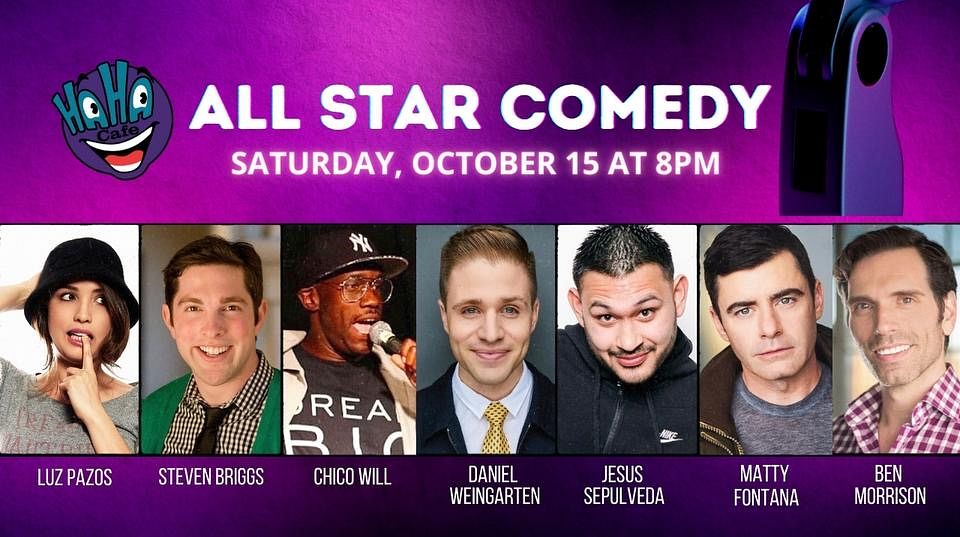 ALL STAR COMEDY Tickets at Ha Ha Comedy Club in Los Angeles by Haha ...