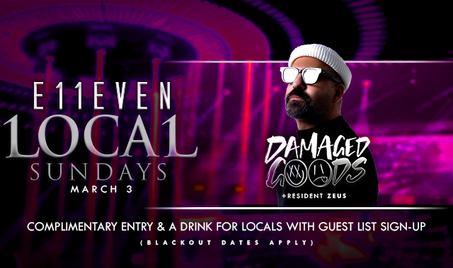 DAMAGED GOODS Tickets at E11EVEN Miami in Miami by 11 Miami | Tixr