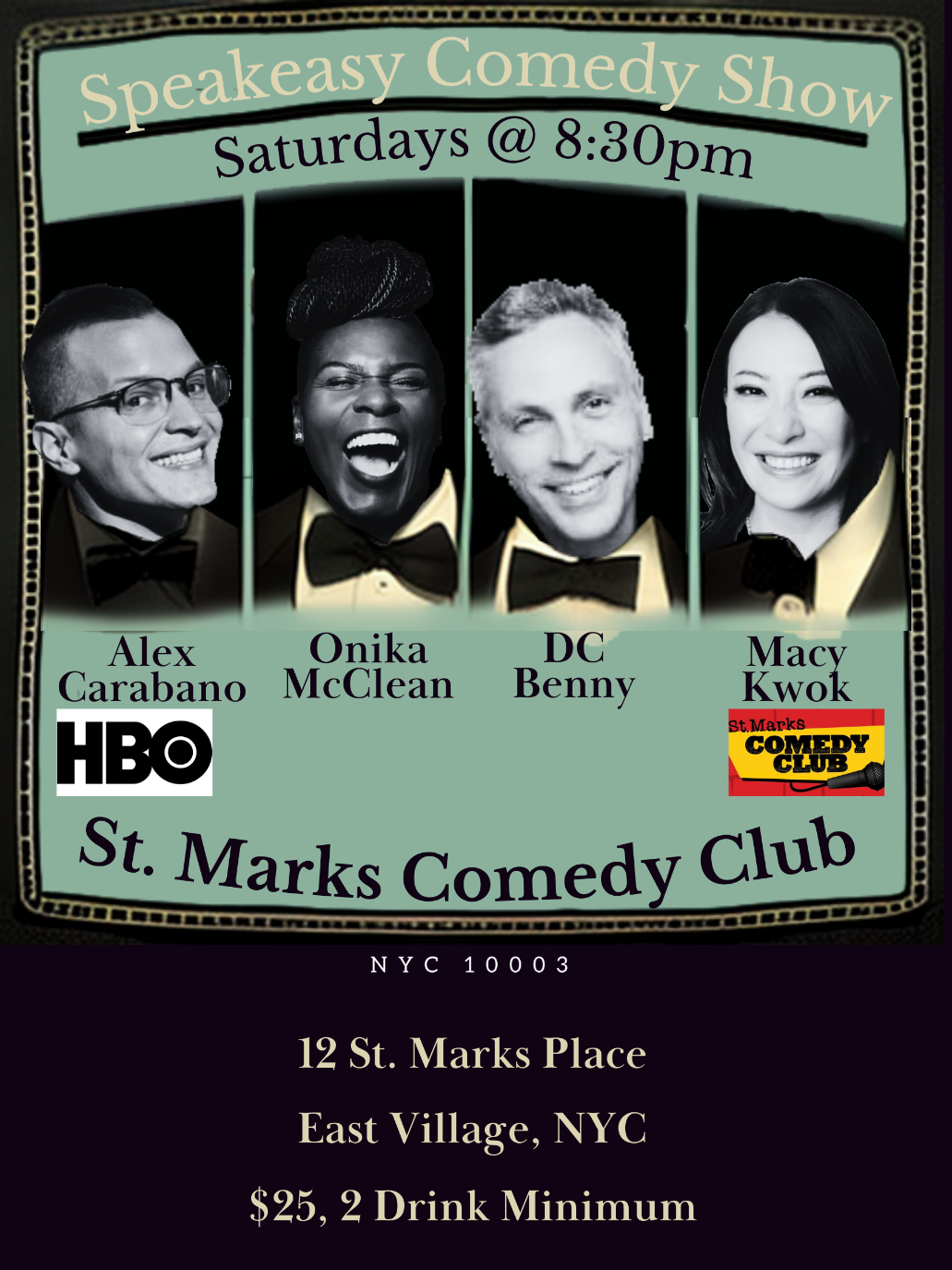 DC Benny, Mike Recine, Onika McClean, & More! Tickets at St. Marks ...