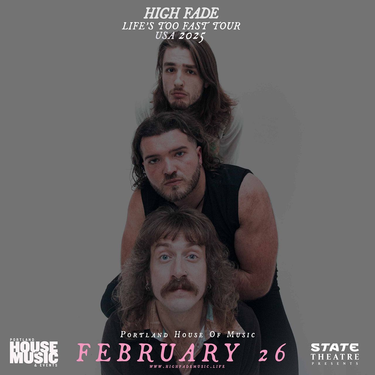 State Theatre Presents: High Fade w/ Special Guests One Time Weekend ...