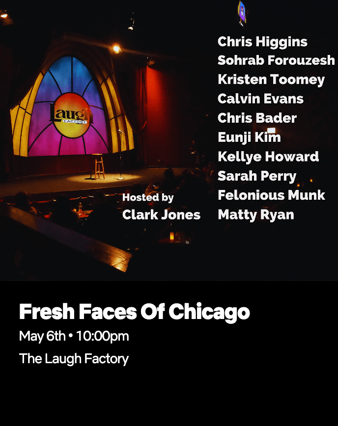 Netflix Is A Joke Presents: Fresh Faces of Chicago Tickets at Laugh ...