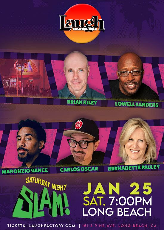 Saturday Night Slam Tickets at Laugh Factory Long Beach in Long Beach ...
