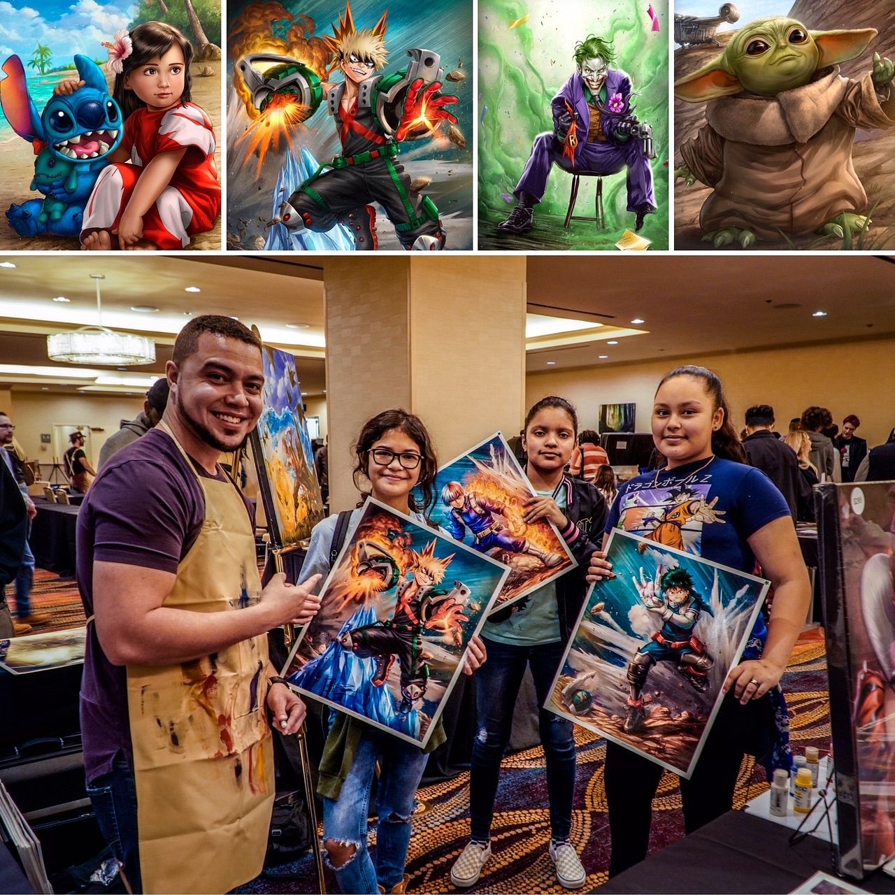FREE Anime, Star Wars, Marvel, DC, Harry Potter, LOTR Art Expo: Phoenix ...