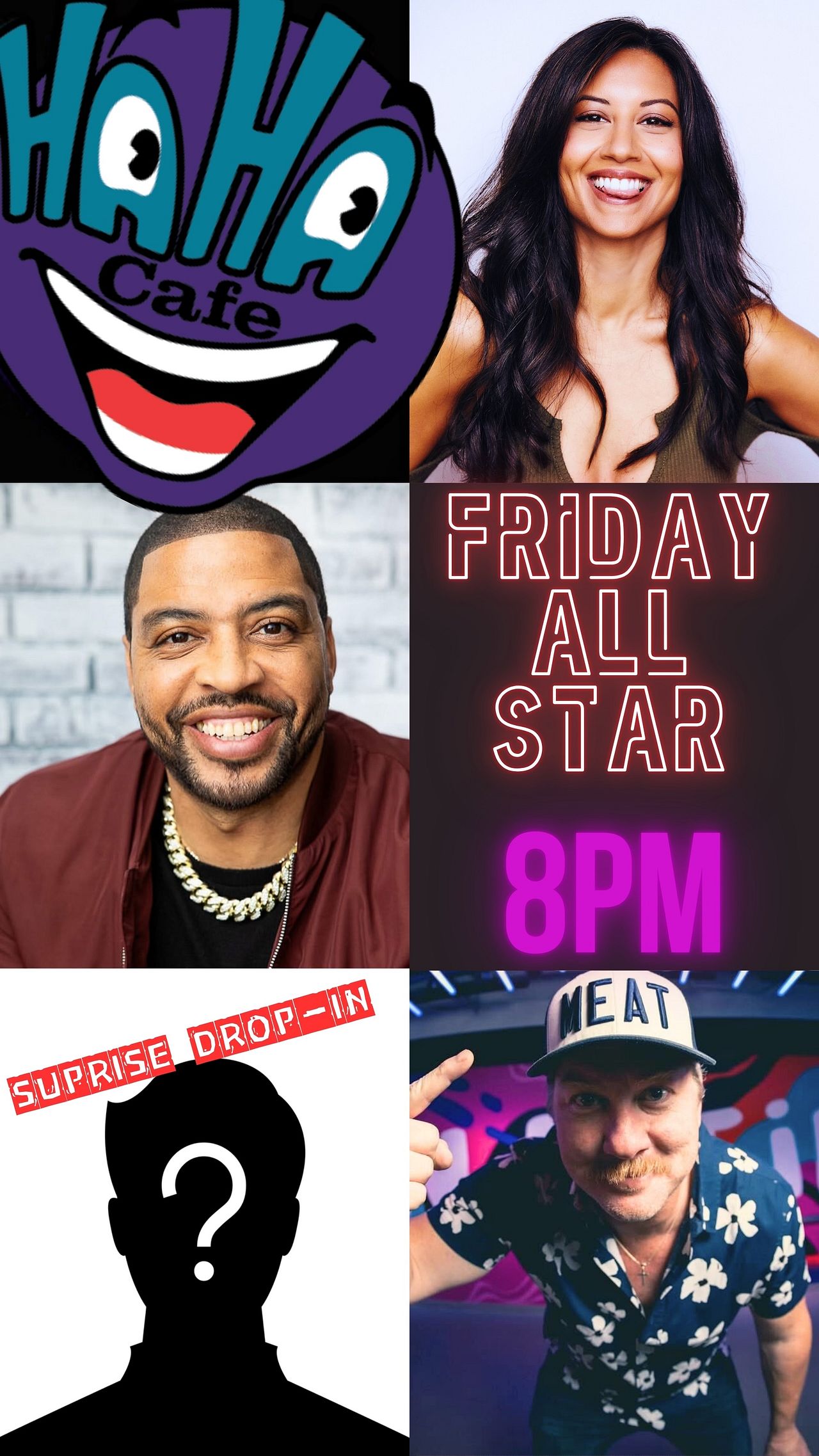 Friday All Star Showcase Tickets at Ha Ha Comedy Club in Los Angeles by ...