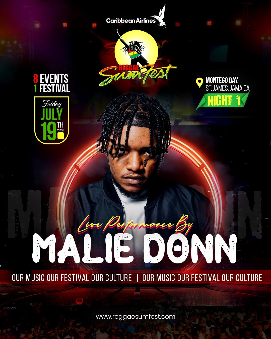 REGGAE SUMFEST 2024 Tickets at Montego Bay, Jamaica by Sumfest ...