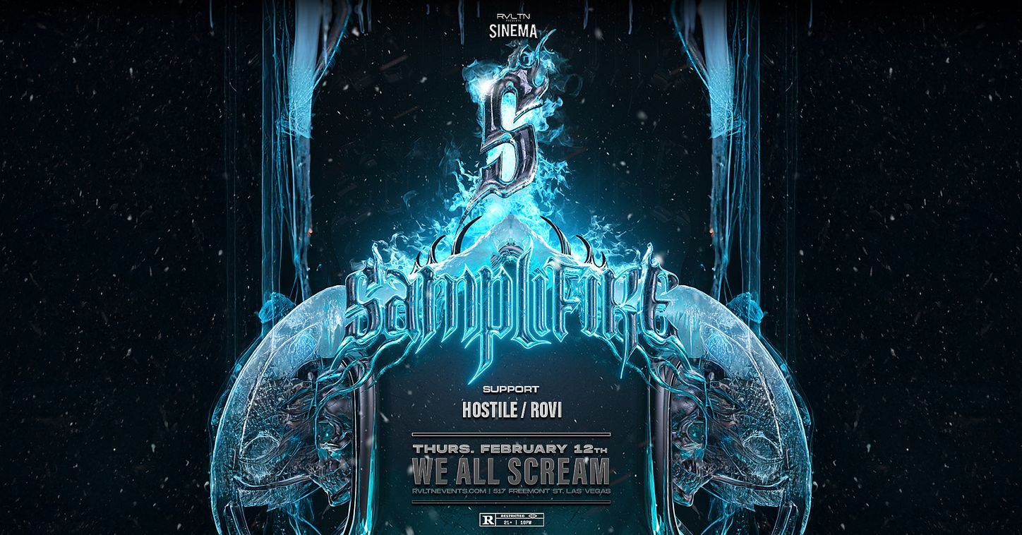 SINEMA w/ SAMPLIFIRE Tickets at We All Scream in Las Vegas by We All ...