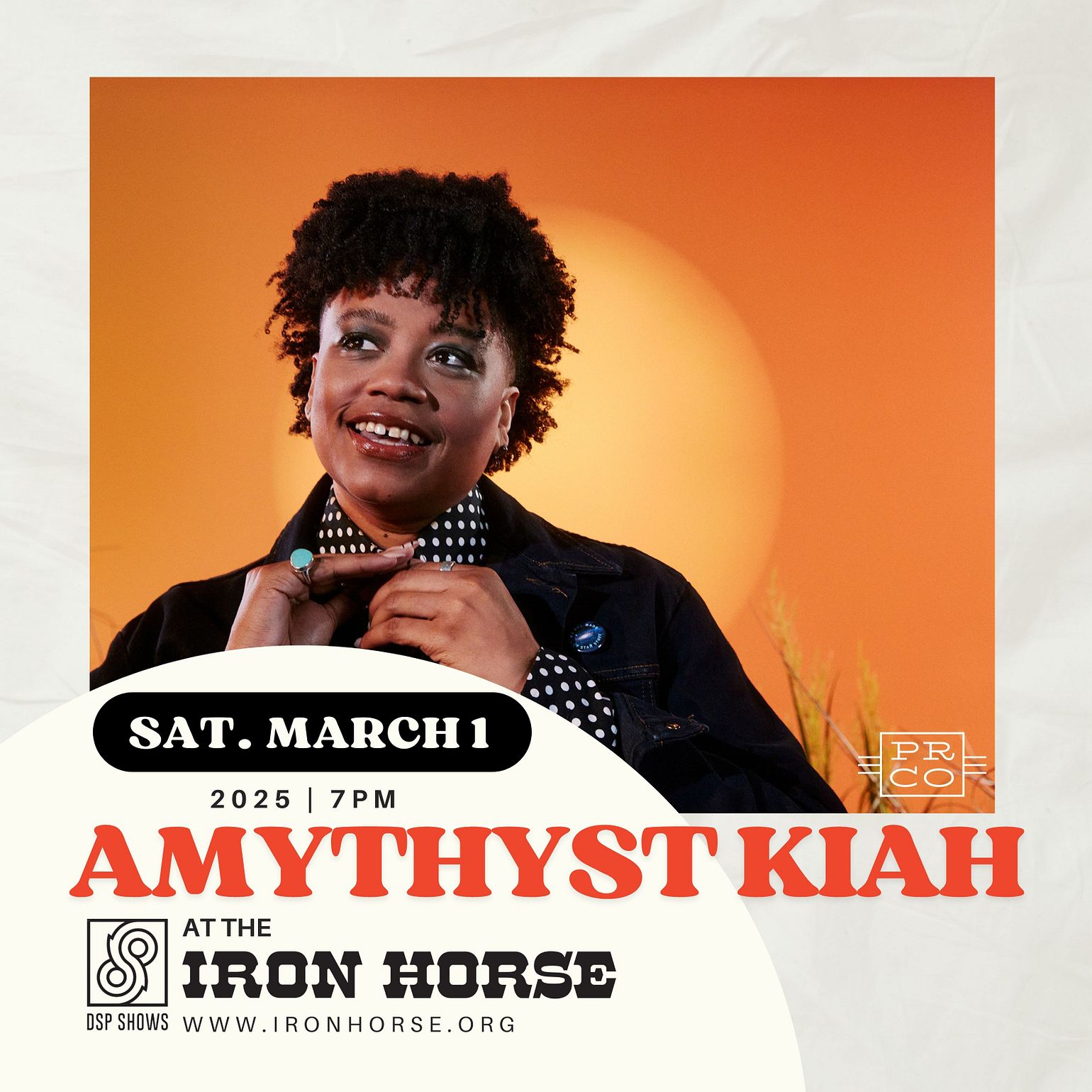 Amythyst Kiah Tickets at The Iron Horse in Northampton by DSP Shows | Tixr