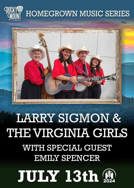 Larry Sigmon & the Virginia Girls Tickets at Harvester Performance ...