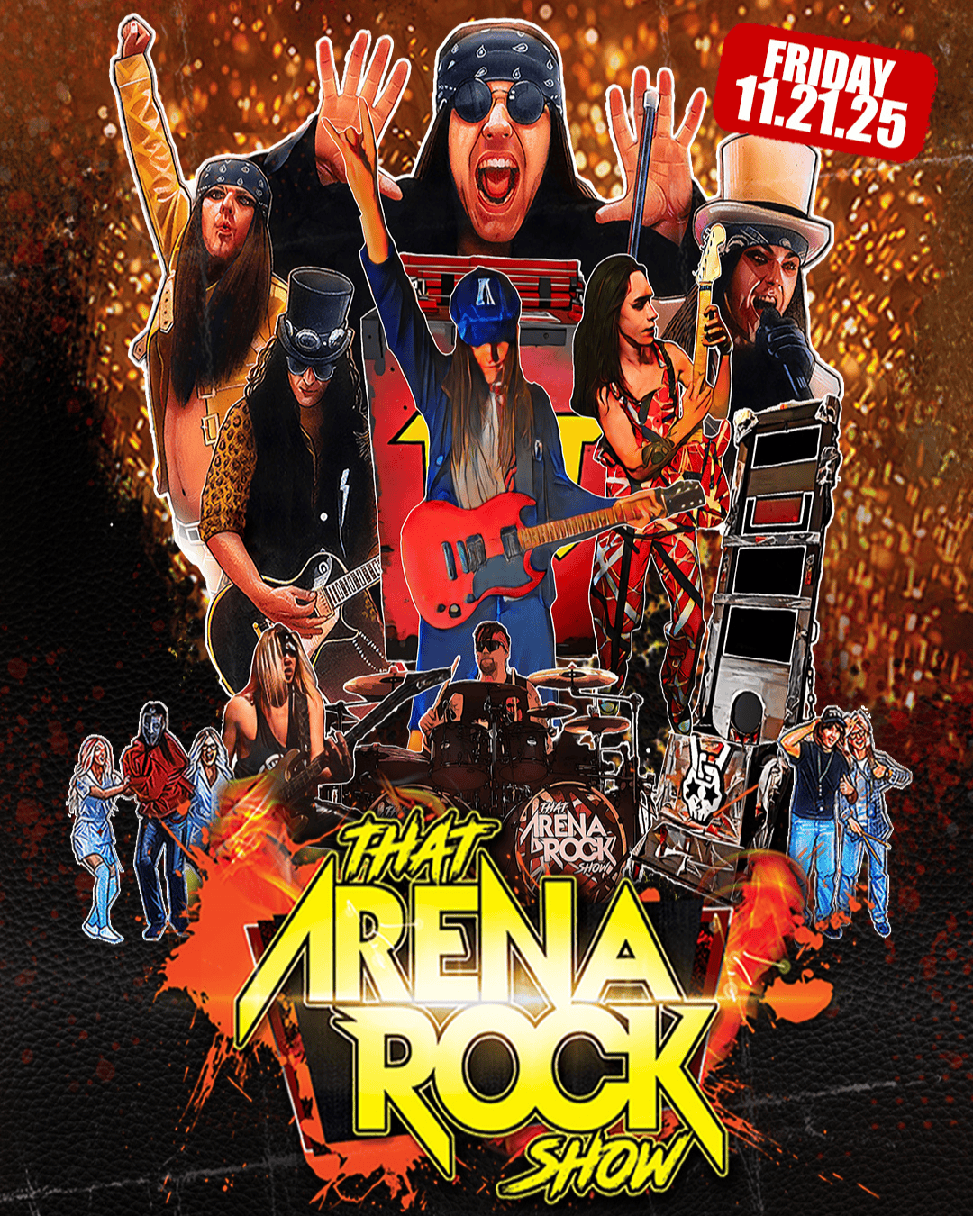 That Arena Rock Show Tickets at Boot Barn Hall at Bourbon Brothers in ...