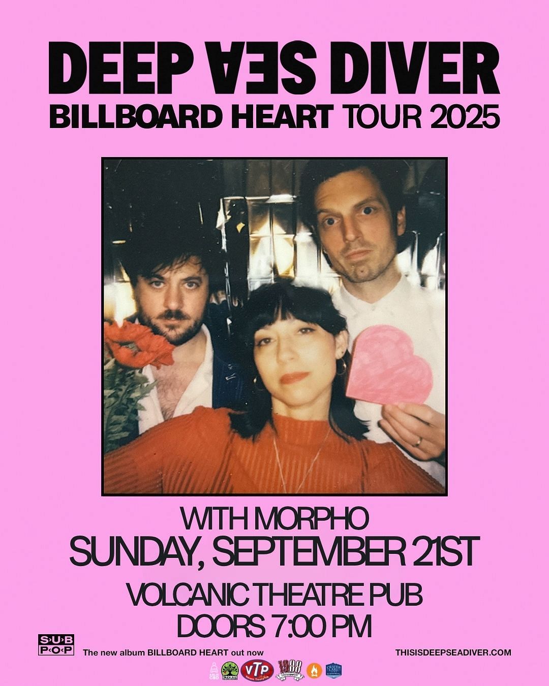 Deep Sea Diver w/ Morpho Tickets at Volcanic Theater Pub in Bend by ...