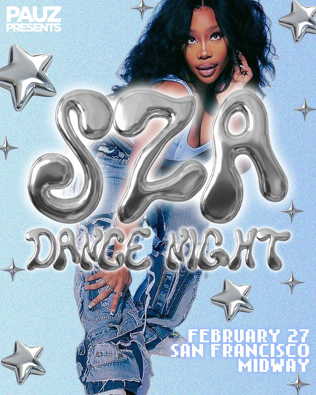 PAUZ presents: SZA Dance Night Tickets at The Midway in San Francisco ...