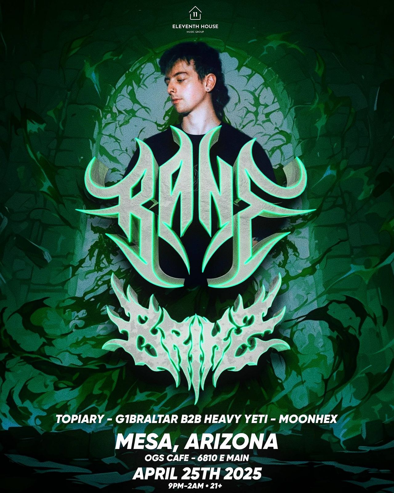 RANE Tickets at OSG Cafe in Mesa by Eleventh House | Tixr