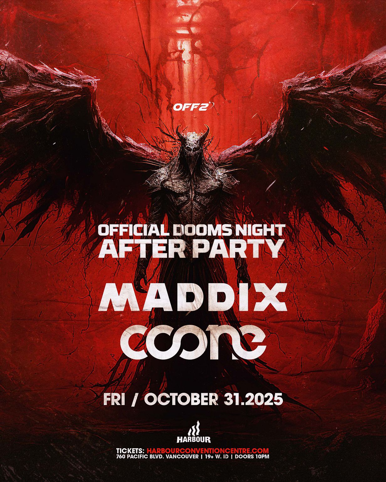 DOOMS NIGHT DAY 1 AFTER PARTY - SPECIAL GUESTS Tickets at Harbour Event ...