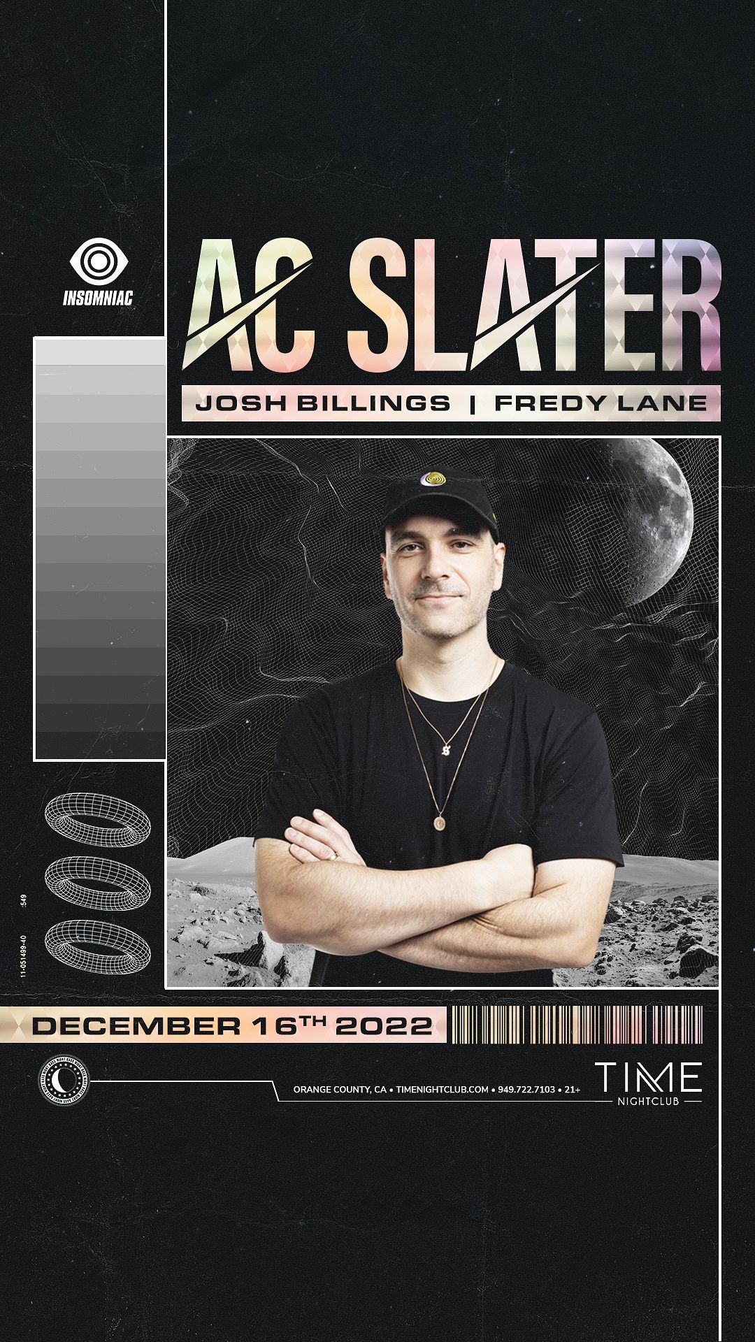 AC Slater Tickets at TIME Nightclub in Costa Mesa by Time Nightclub | Tixr