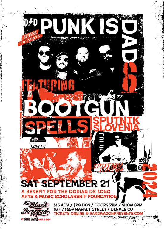 PUNK IS DAD - Featuring Boot Gun, SPELLS, Sputnik Slovenia Tickets at ...