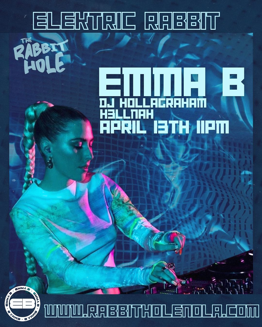 Emma B Tickets at The Rabbit Hole in New Orleans by The Rabbit Hole | Tixr
