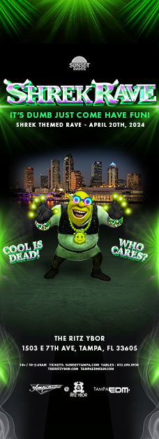 SHREK RAVE Tickets at The Ritz Ybor in Tampa by Sunset Events | Tixr