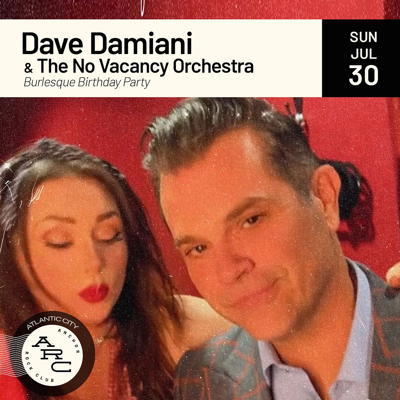 Dave Damiani & The No Vacancy Orchestra Tickets at Anchor Rock Club in ...