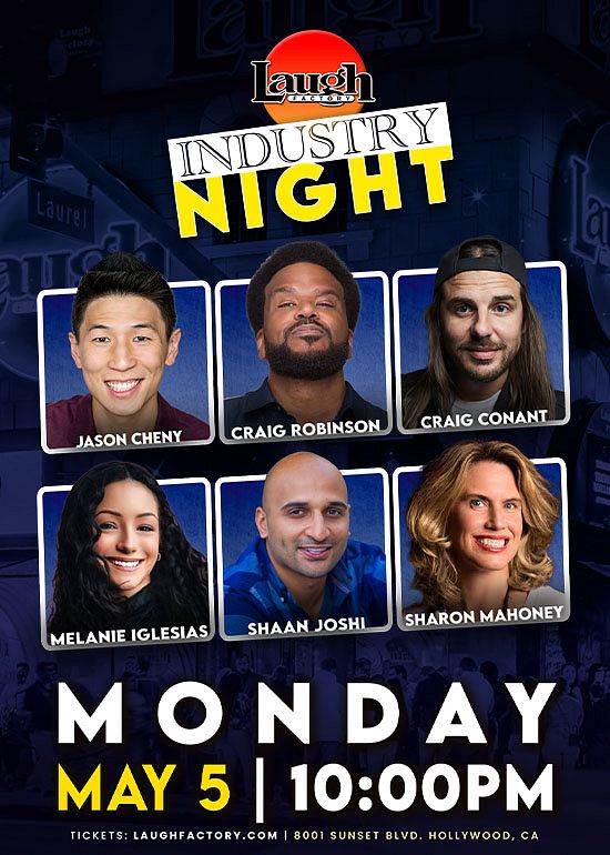 Industry Night Tickets at Laugh Factory Hollywood in Los Angeles by ...