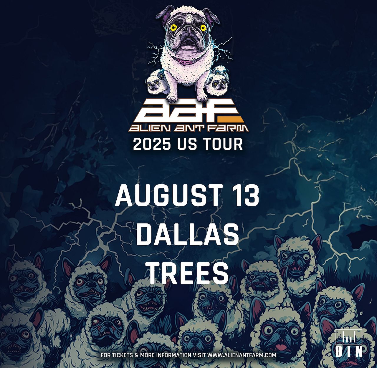 Alien Ant Farm (Dallas) Tickets at Trees in Dallas by Din Productions ...