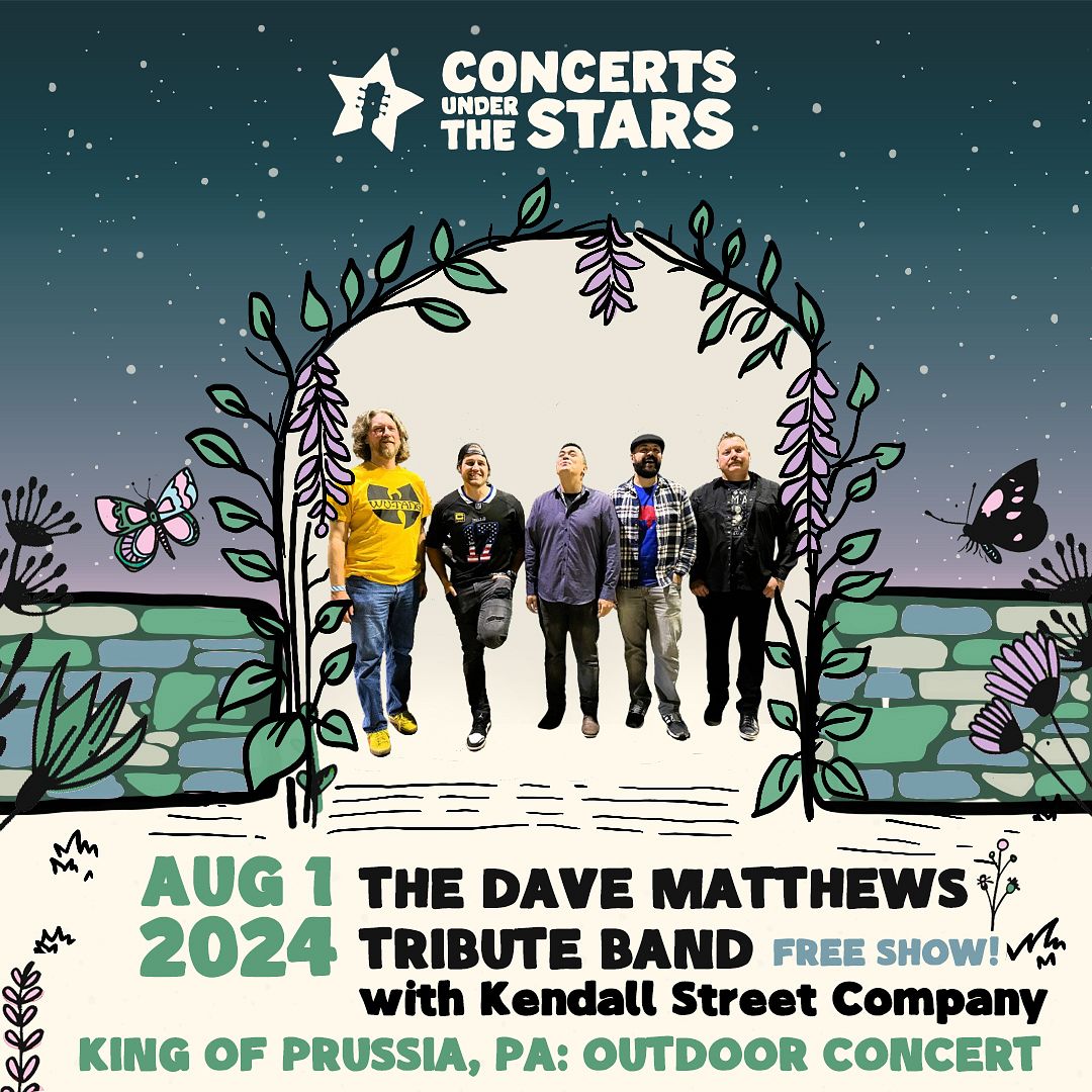 The Dave Matthews Tribute Band Tickets at Upper Merion Township ...
