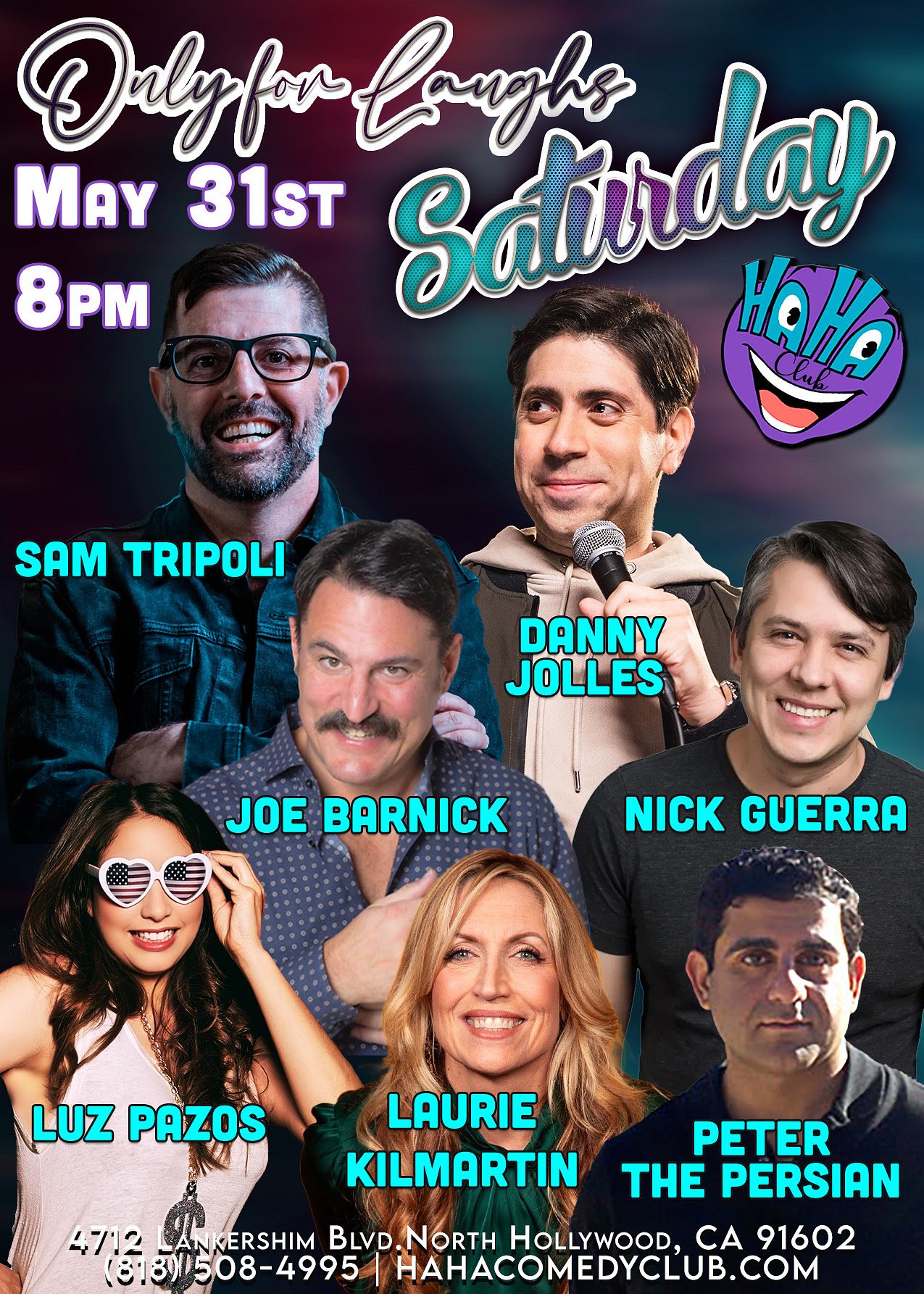Only For Laughs Tickets at Ha Ha Comedy Club in Los Angeles by Haha ...